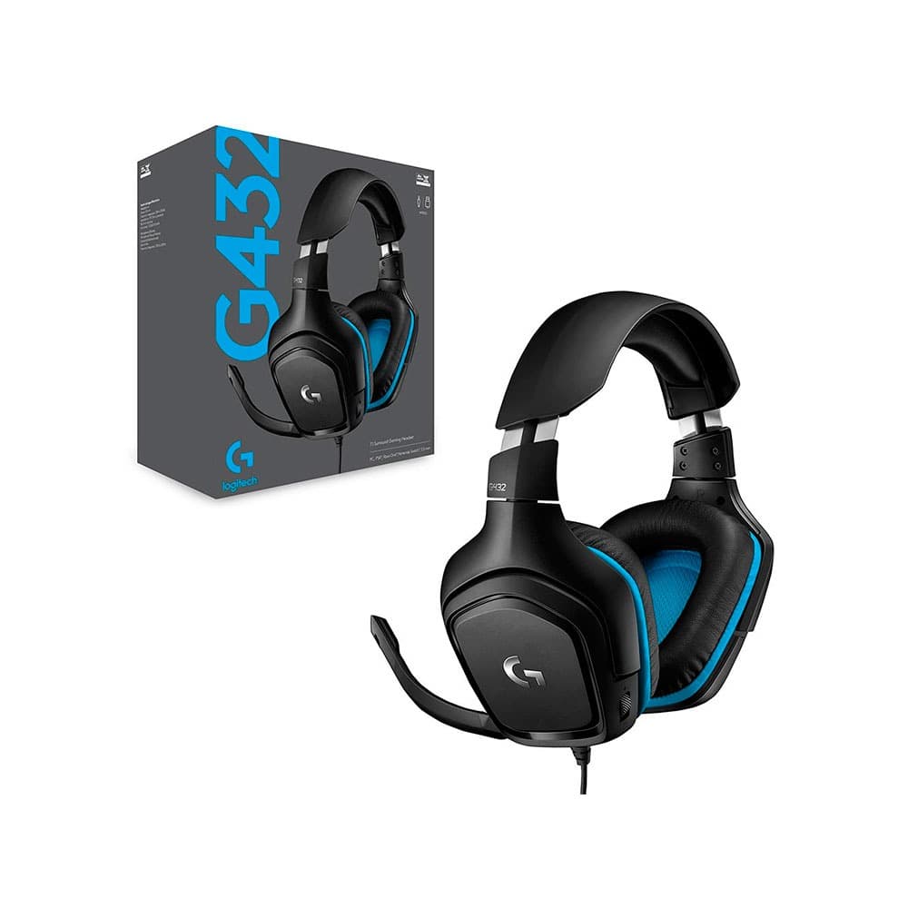 AUDIFONO C/MICROF. LOGITECH G432 7.1 USB BLACK | Cusco Informático ...