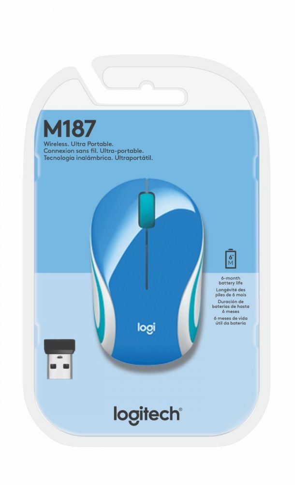 Mouse inalámbrico Logitech 187